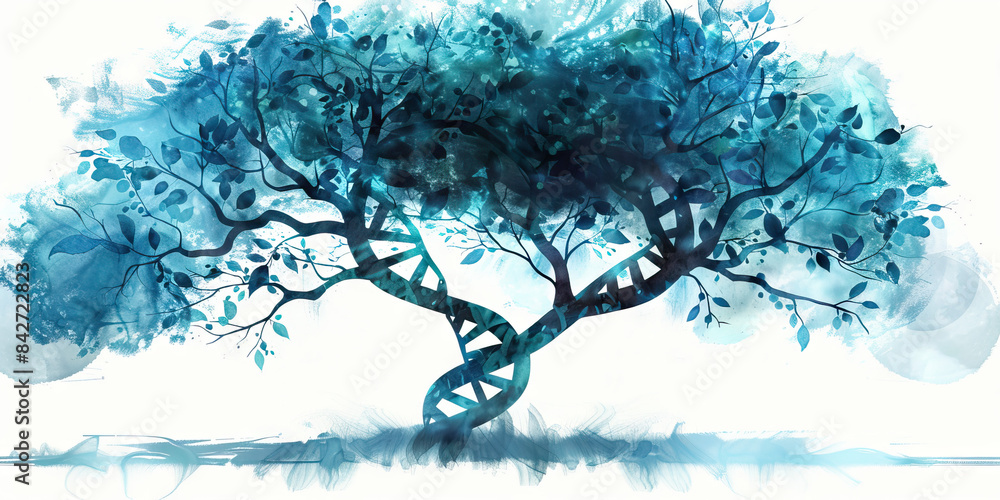 The DNA Tree of Life: Branches and Leaves as Genetic Material - Picture ...