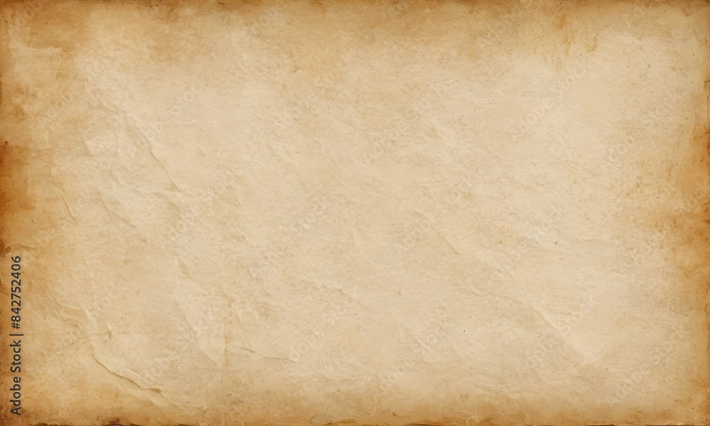 Vintage aged parchment paper texture backgrounds, AI illustration ...