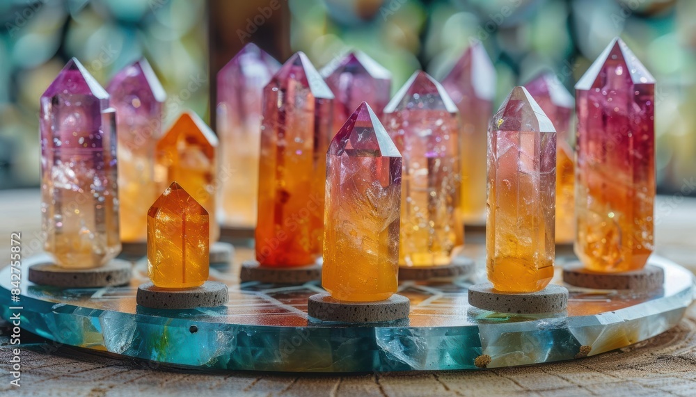 Design digital crystal grids that allow users to create and customize ...