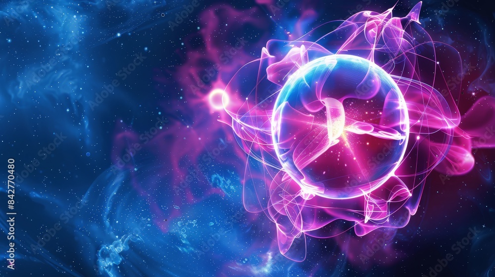 ภาพประกอบสต็อก Create An Image Of Electron Shielding And Its Effect On