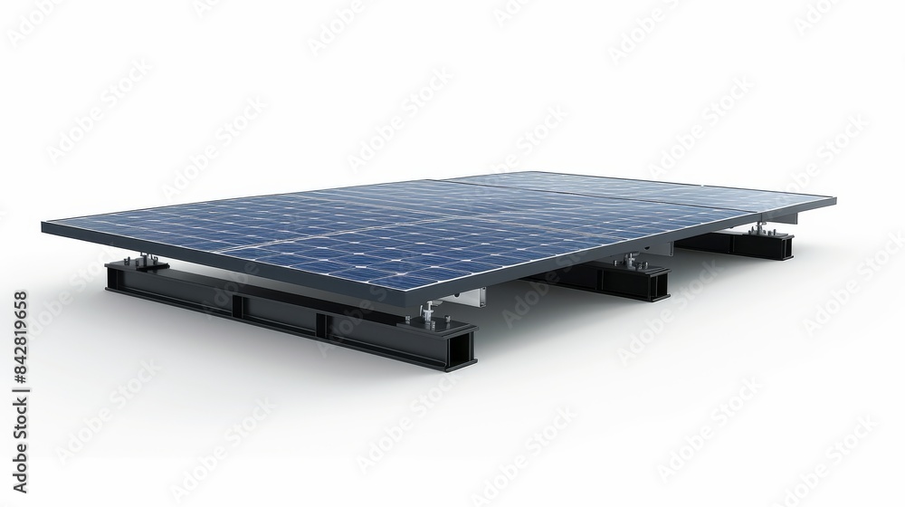 solar panels, artistic but realistic product view, no homes, just to be ...