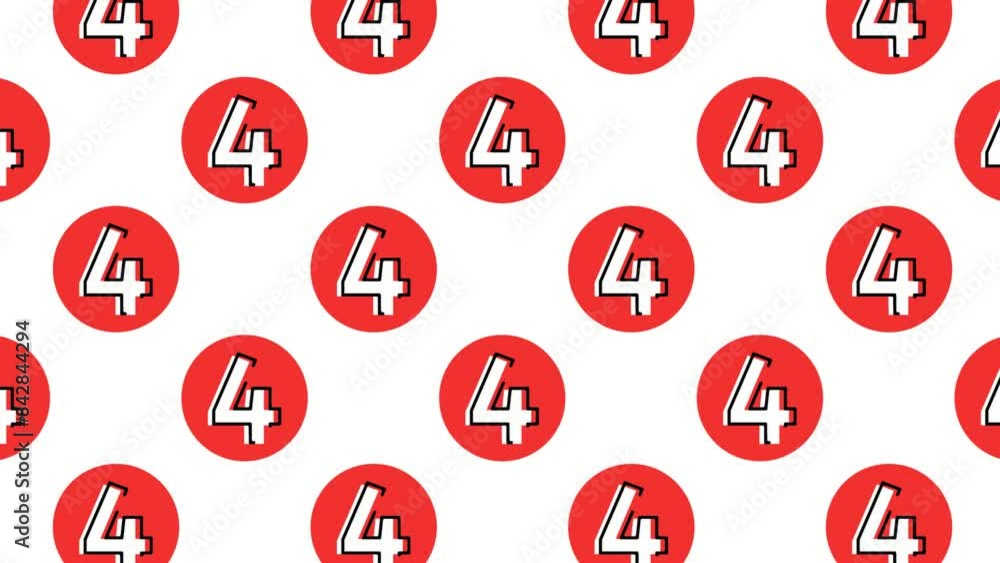 Number. the background of the rooms. 1. 2. 3. 4. Animation. the number ...