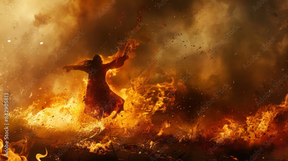 Freedom is the dance of the flames in a roaring bonfire, a symbol of ...