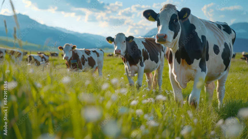 The cow farm is a blend of tradition and modernity, with automated ...