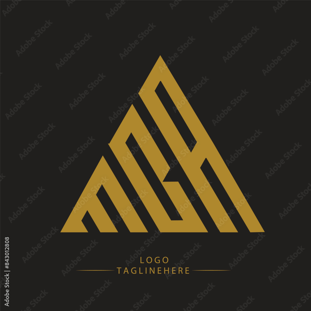 sports logo, MBA letter logo design with , MBA simple and modern logo ...