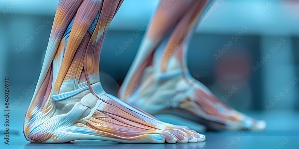 Ilustração do Stock: Diagram of Human Leg Muscles An Anatomy Overview ...