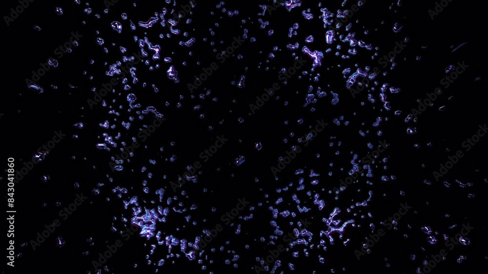 Explosion shockwave effect and divergent wave on a transparent ...