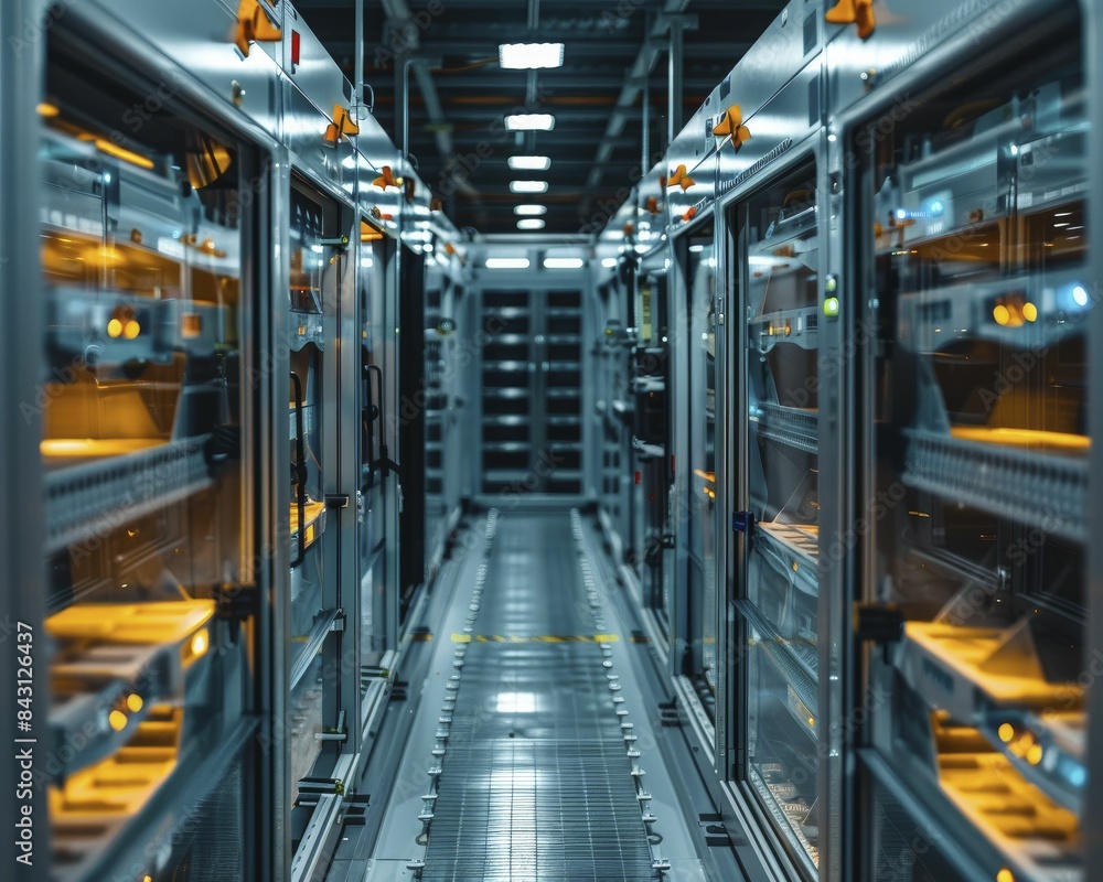 Revolutionizing inventory management through automation, showcasing ... Revolutionizing inventory management through automation, showcasing ...