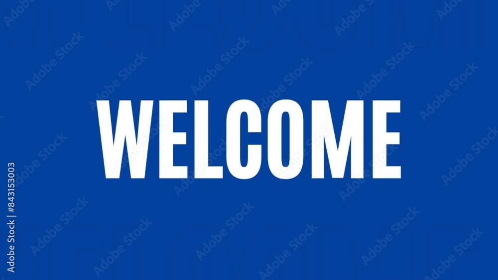 welcome 4k intro video, welcome to the channel backgrounds, animation ...