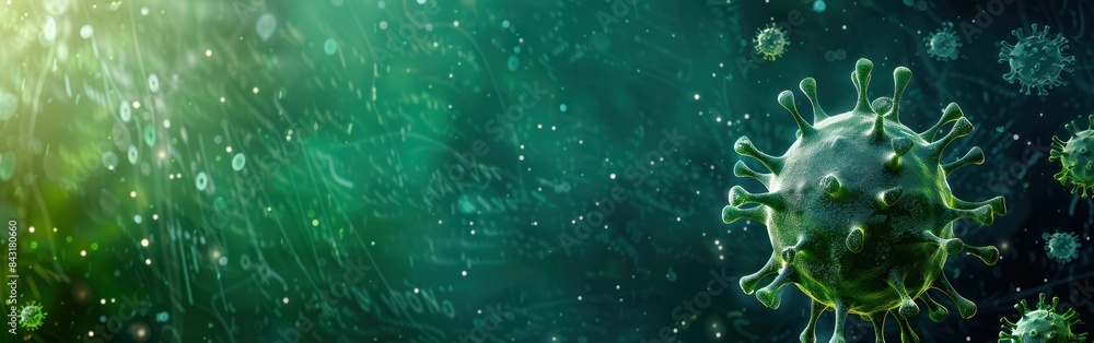 Welcome Back to School amidst Coronavirus Pandemic: Green Banner with ...