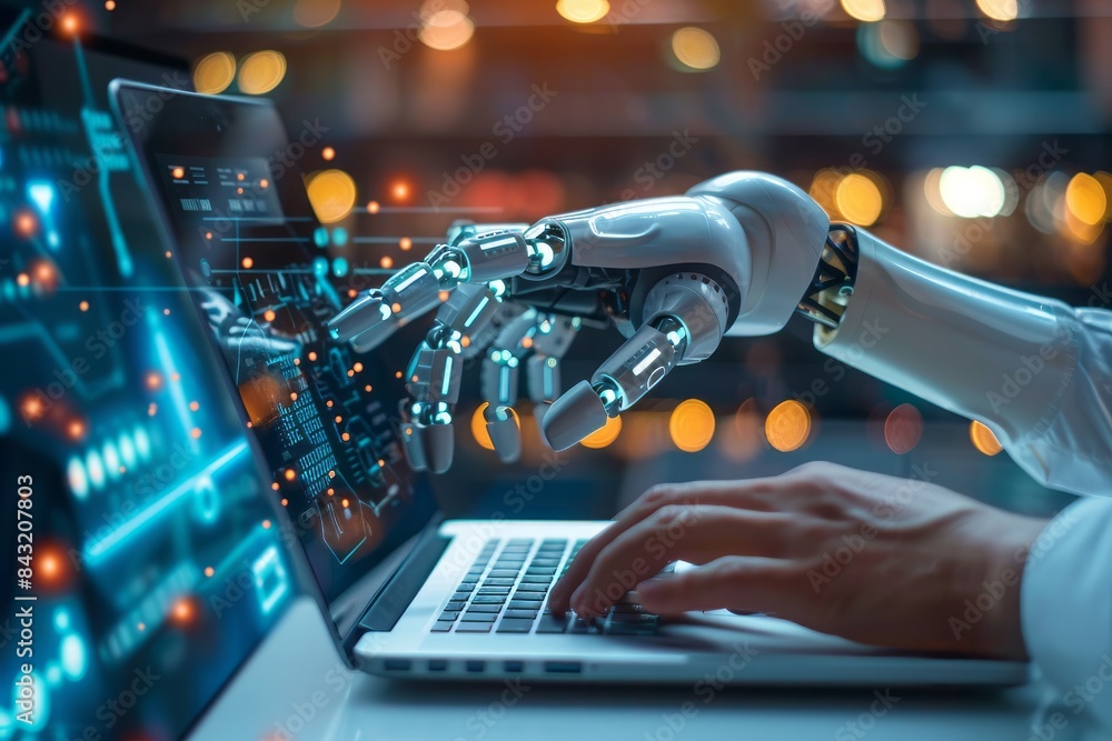 Robotic Process Automation (RPA) technology to automate business tasks ...