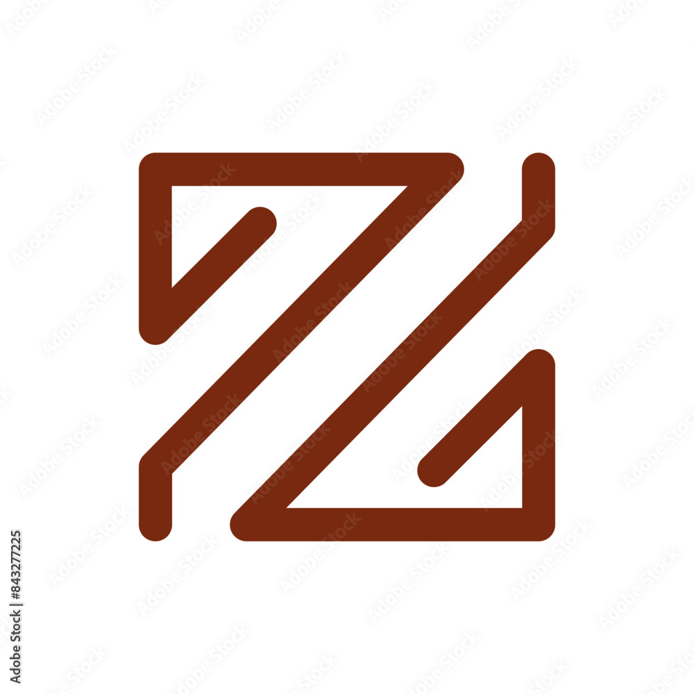 Monogram Z. Design vector Z logo. Monogram initial letter mark Z logo ...