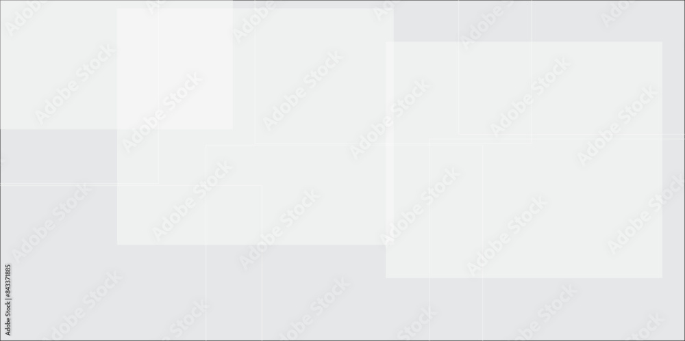 Abstract White background. Geometric square pattern. Bright Gray ...