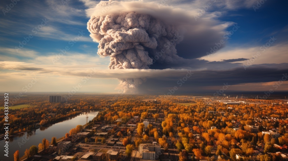 Devastating consequences of a nuclear explosion - post-apocalyptic ...