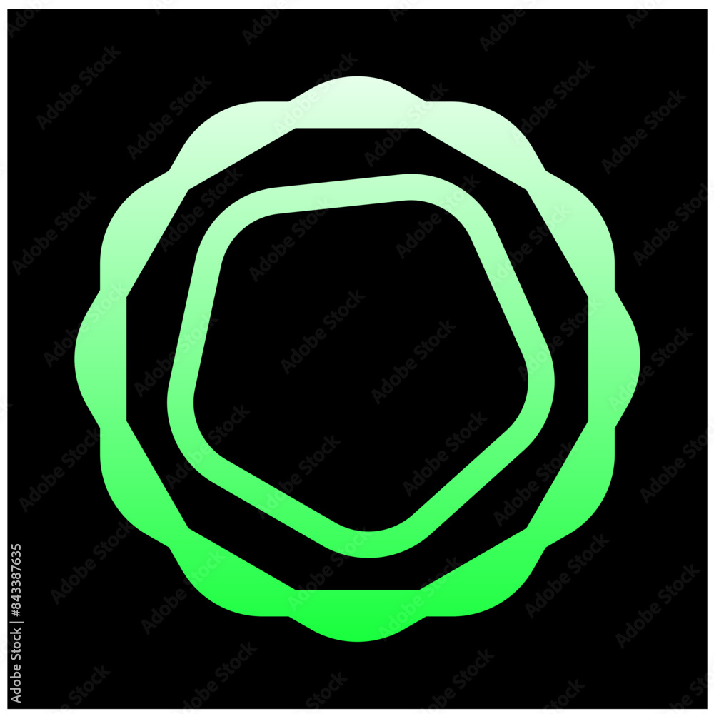 Geometric circle element. Circular, concentric and radial element Stock ...