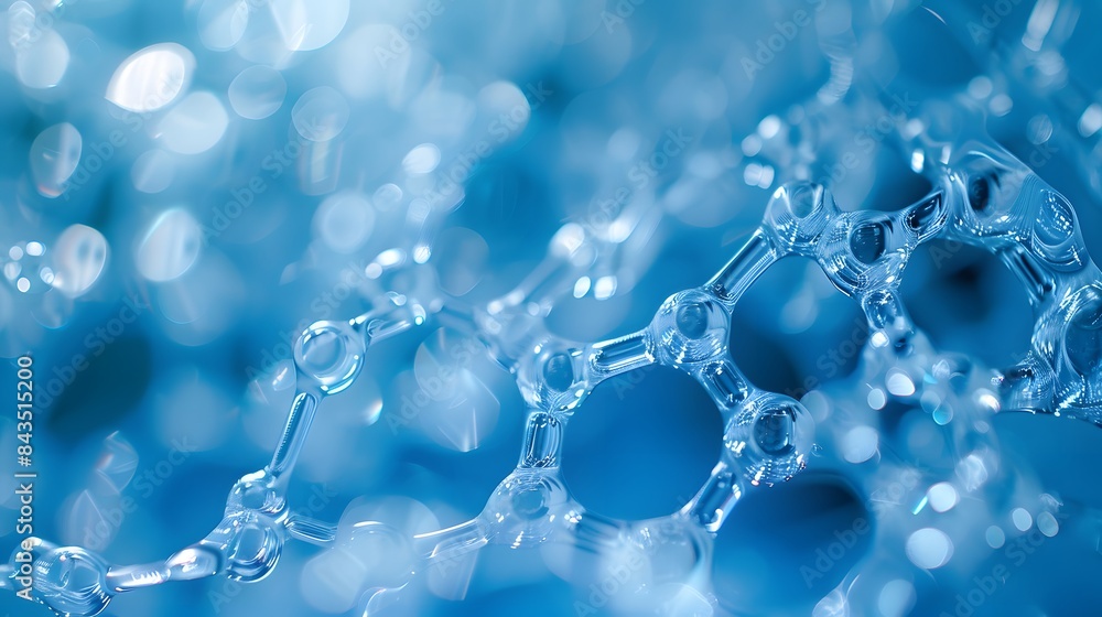 biodegradable polymer samples under a microscope Stock Illustration ...