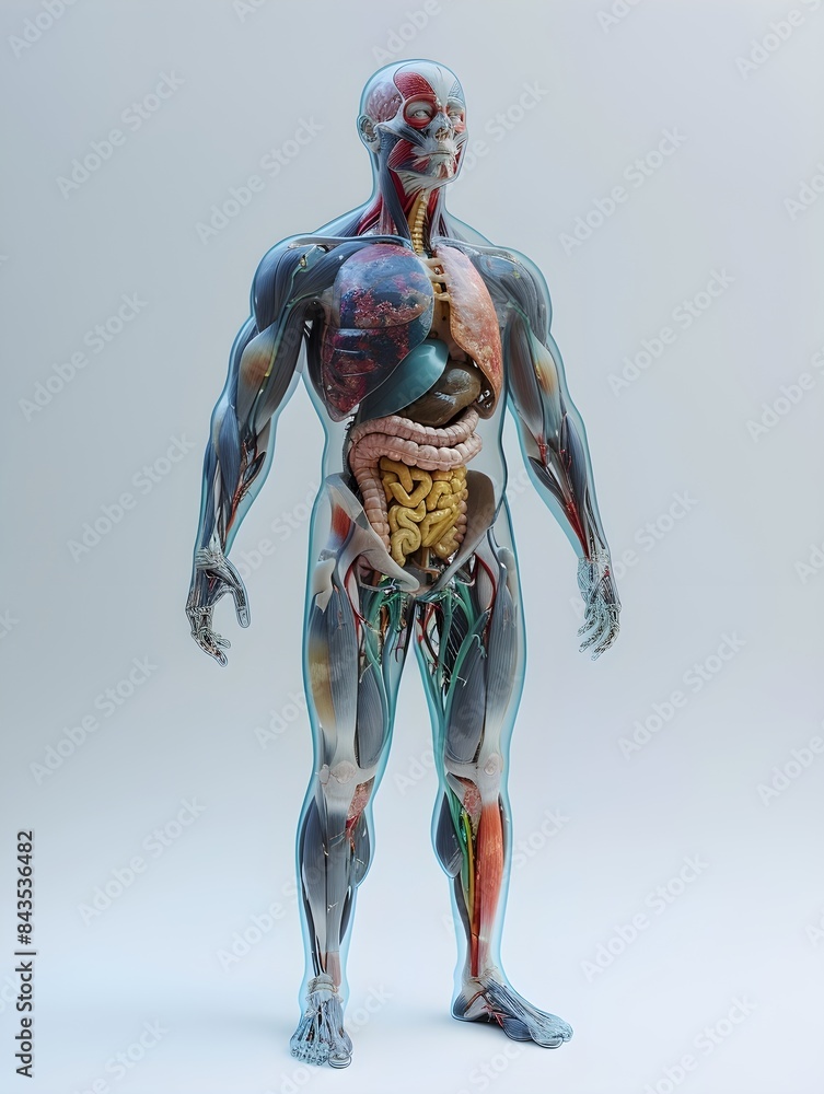 Exploring the main components of the human body: heart, lungs and GI ...