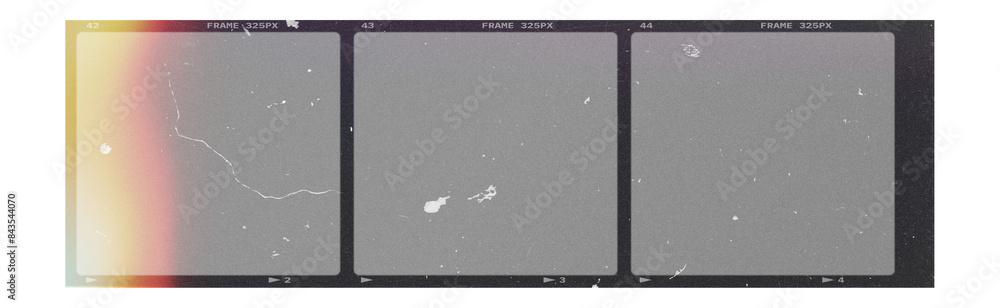Film frame photo strip high-resolution blank filter. 35mm scan template ...