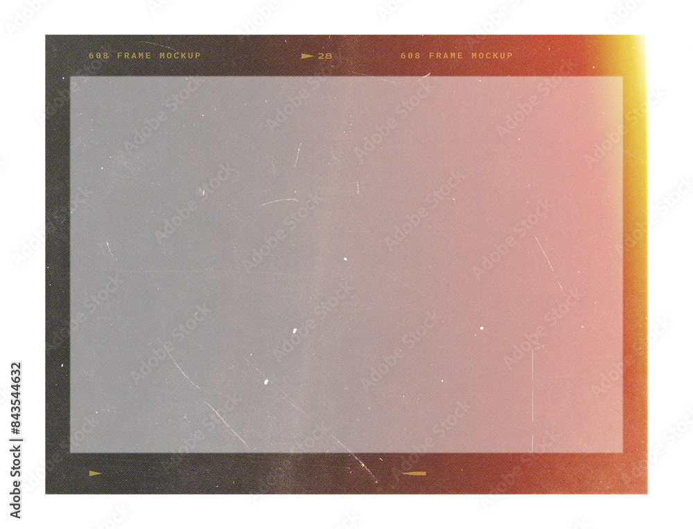 Film frame photo strip high-resolution blank filter. 35mm scan template ...