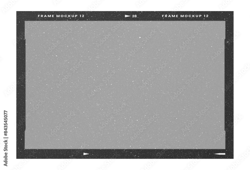 Film frame photo strip high-resolution blank filter. 35mm scan template ...