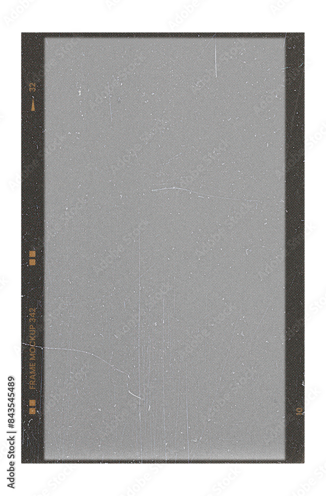 Film frame photo strip high-resolution blank filter. 35mm scan template ...