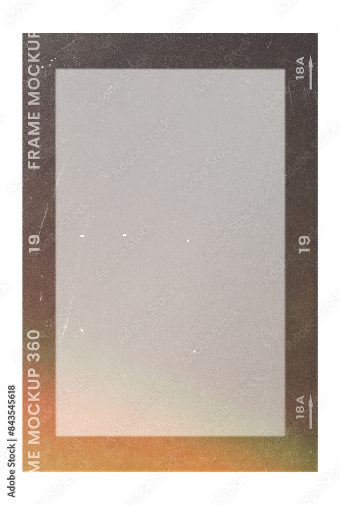 Film frame photo strip high-resolution blank filter. 35mm scan template ...