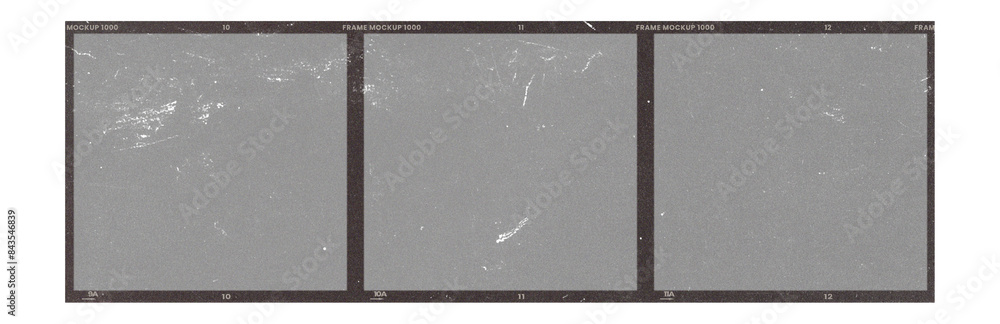 Film frame photo strip high-resolution blank filter. 35mm scan template ...