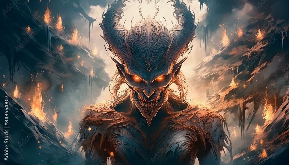 The Fallen Angel The dark presence in the midst of the light of the ...