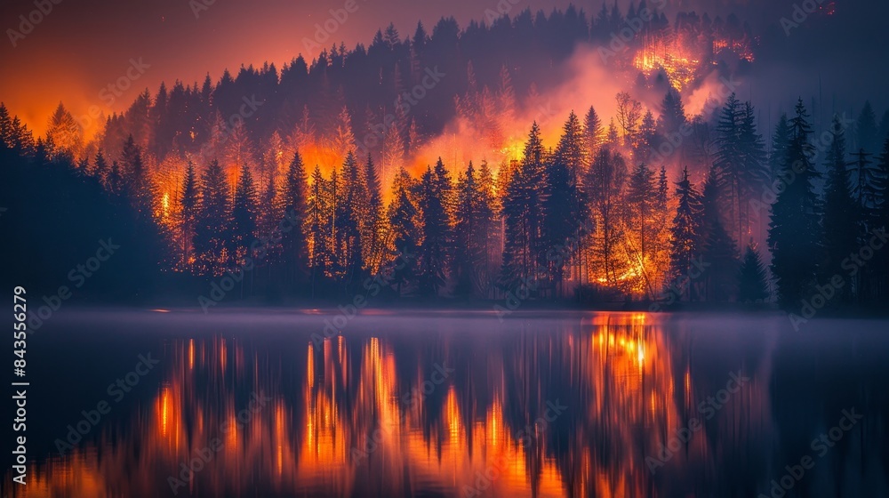 Impactful natural disasters wildfires, volcanic eruptions, and ...