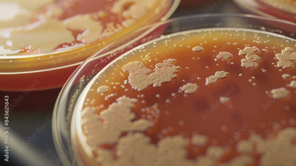 Growth of Corynebacterium diphtheriae bacterial colonies on MacConkey ...