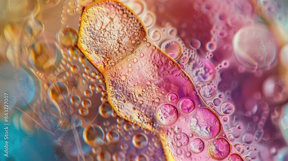 Foto de Fascinating Microscopic Organism Revealed on Microscope Slide ...