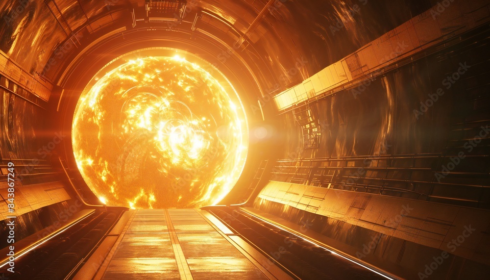 Initialization of an artificial solar body that will supply energy to ...