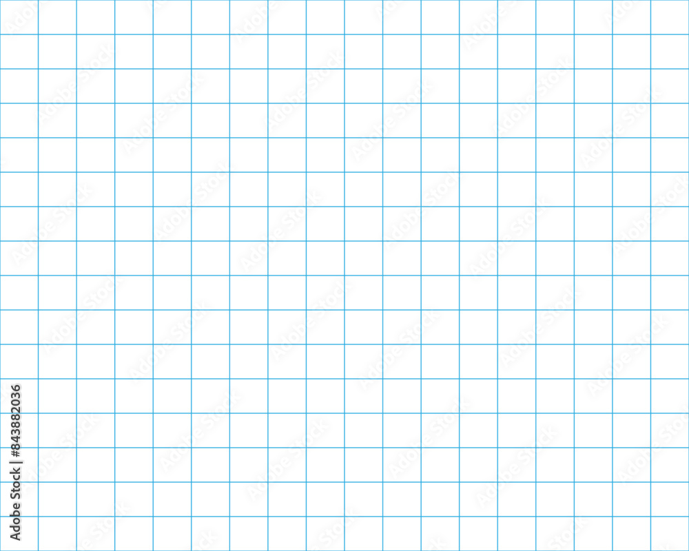 grid square graph line full page on white paper background, paper grid ...