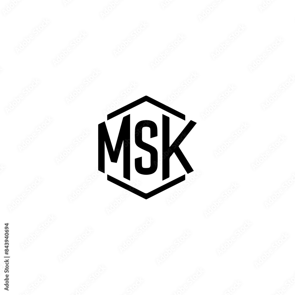 MSK ,text, sign, 3d, symbol, business, word, icon, button, concept ...
