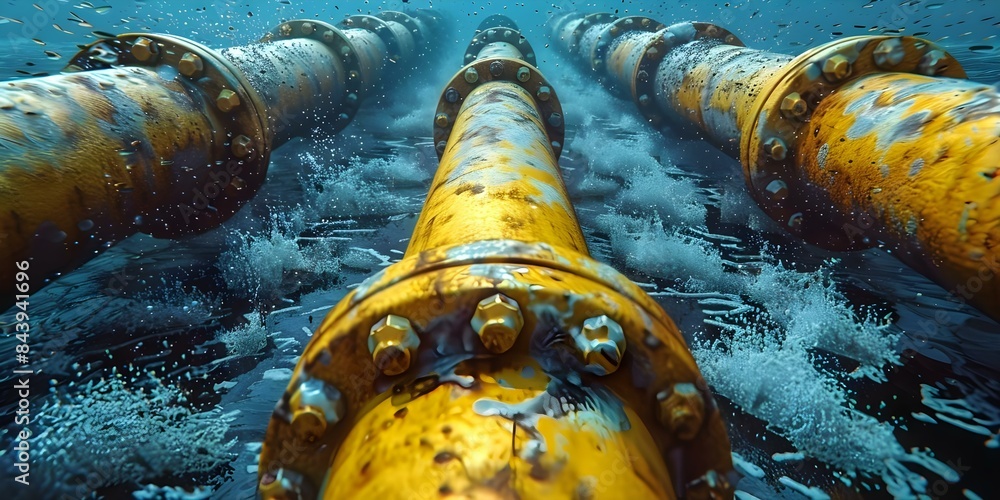Sabotage of underwater gas pipelines causing pollution and climate ...