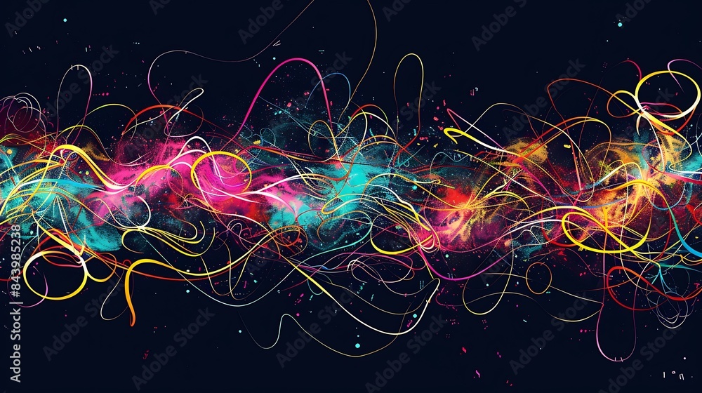 Ilustrace „sstkplates, pop, cut out, outline, repeat, elegance ...