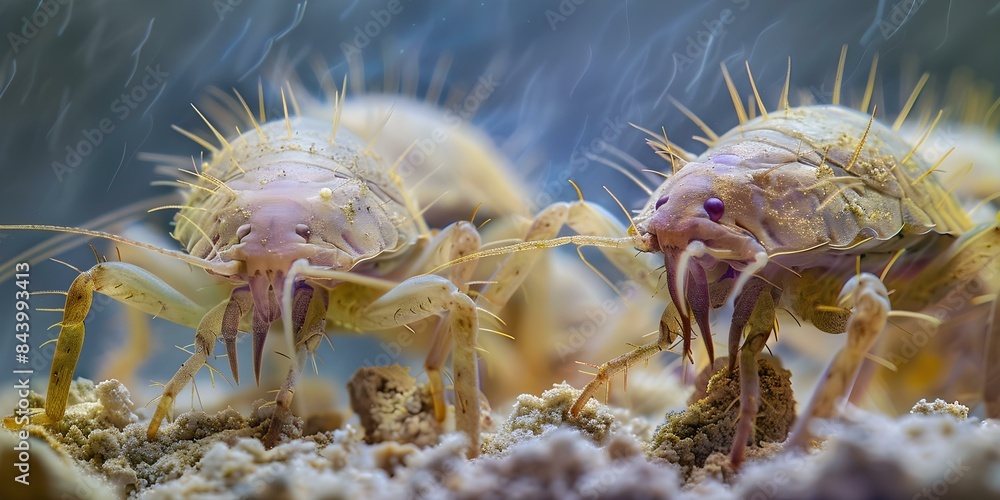 Dust mites in dust can cause allergies common symptoms and prevention ...