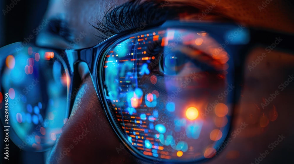 Data Visualization on Eyeglasses: A Portrait of a Computer Programmer and UX Designer with Big ...