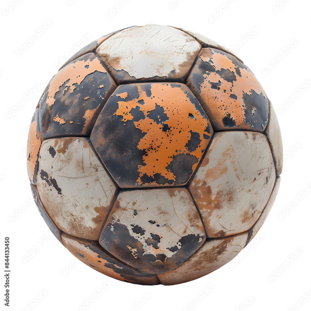 Cursed Soccer ball, PNG image, isolated Stock Photo | Adobe Stock