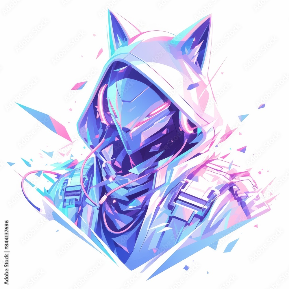A symbol of gaming rebellion takes form, as a stylized animal, adorned ...