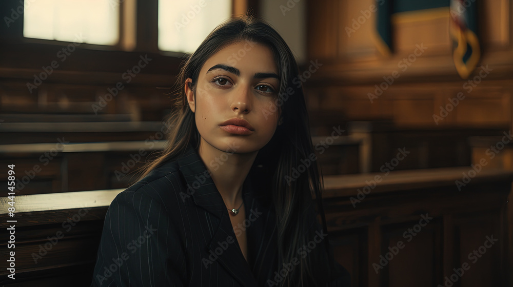 A Court Judge Dons the Robes of Justice, Dispensing Fairness from ...