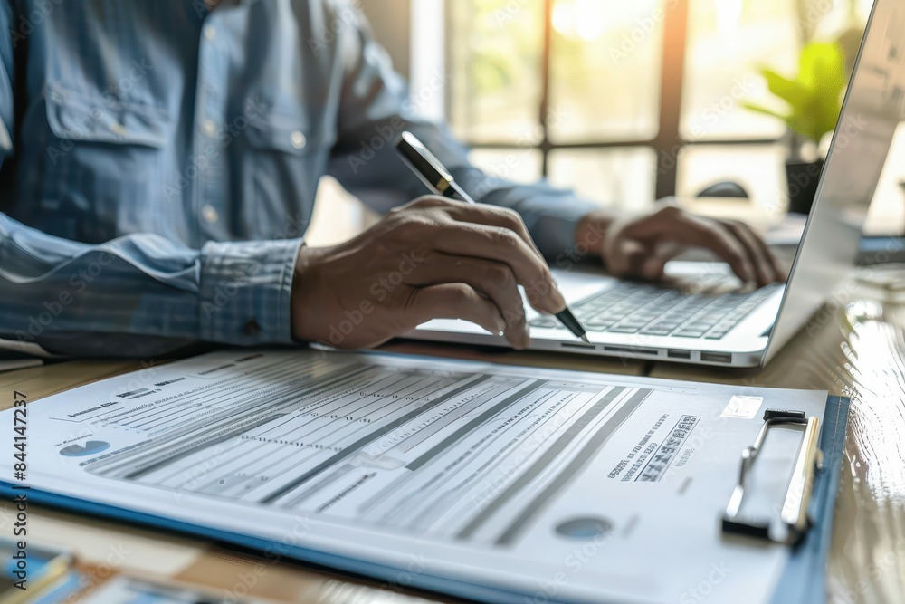 quality control checklist with checkboxes for document approval ...