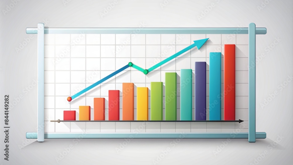 A modern, sleek, and minimalist presentation slide showcasing a vibrant ...