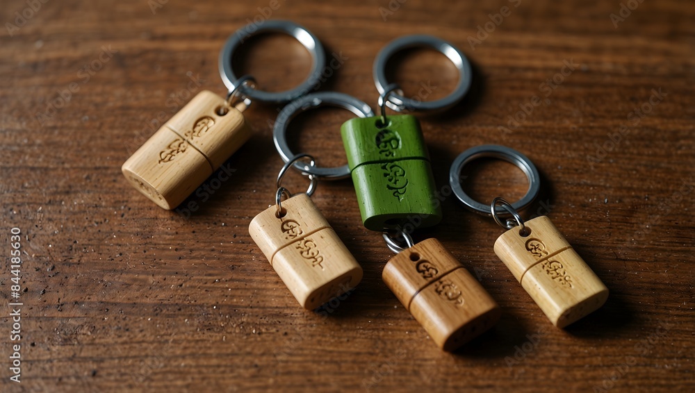 The environmental impact of biodegradable bamboo key rings and recycled ...