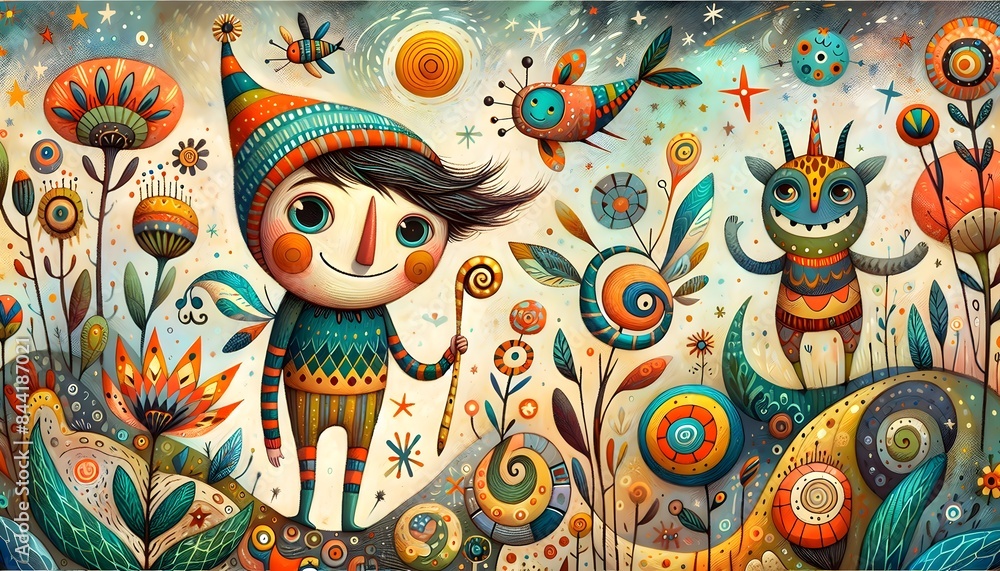 ilustración infantil, wallpaper, cuento de hadas, fantasía, variopinto ...