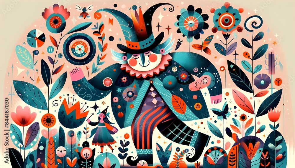 ilustración infantil, wallpaper, cuento de hadas, fantasía, variopinto ...