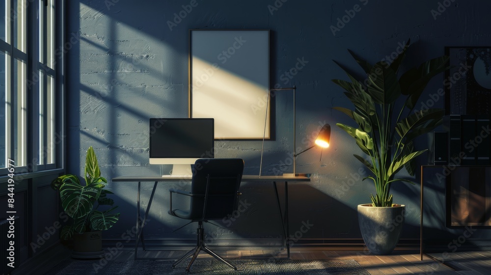 Simple and sophisticated mockup setup for highlighting your artwork ...