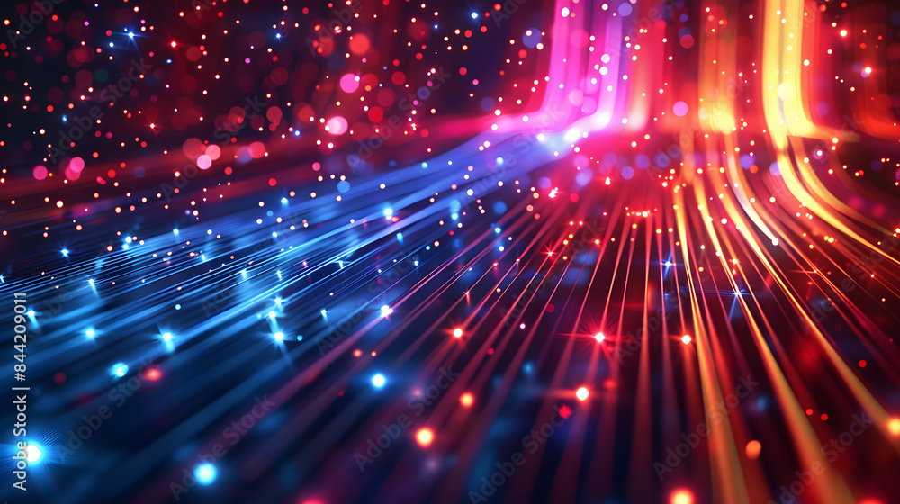 abstract light technology background glows in the dark of comeliness ...