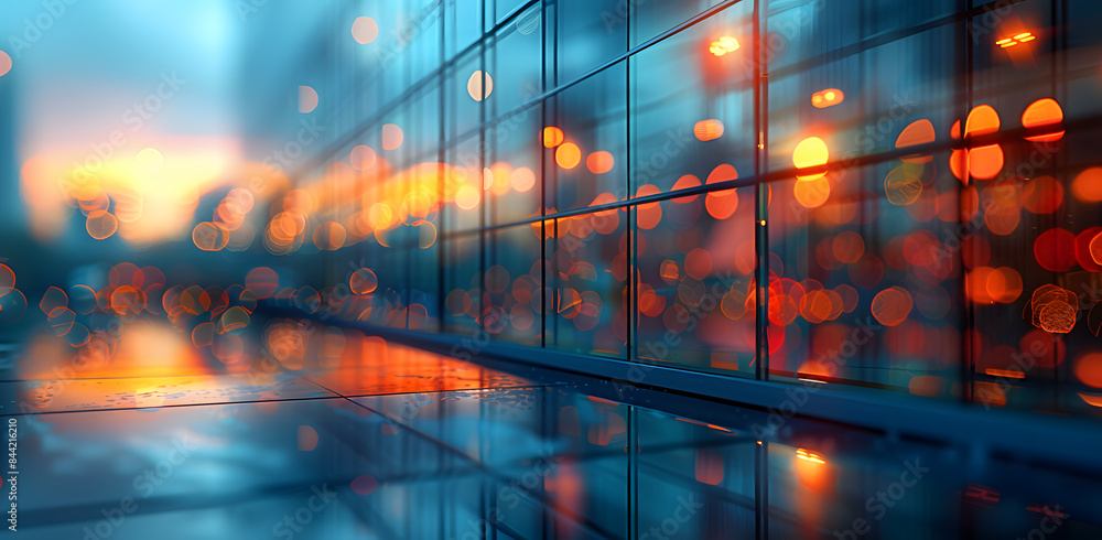 Abstract Blur Of A Department Store Or Shopping Mall Blurred Image Suitable For Background Use