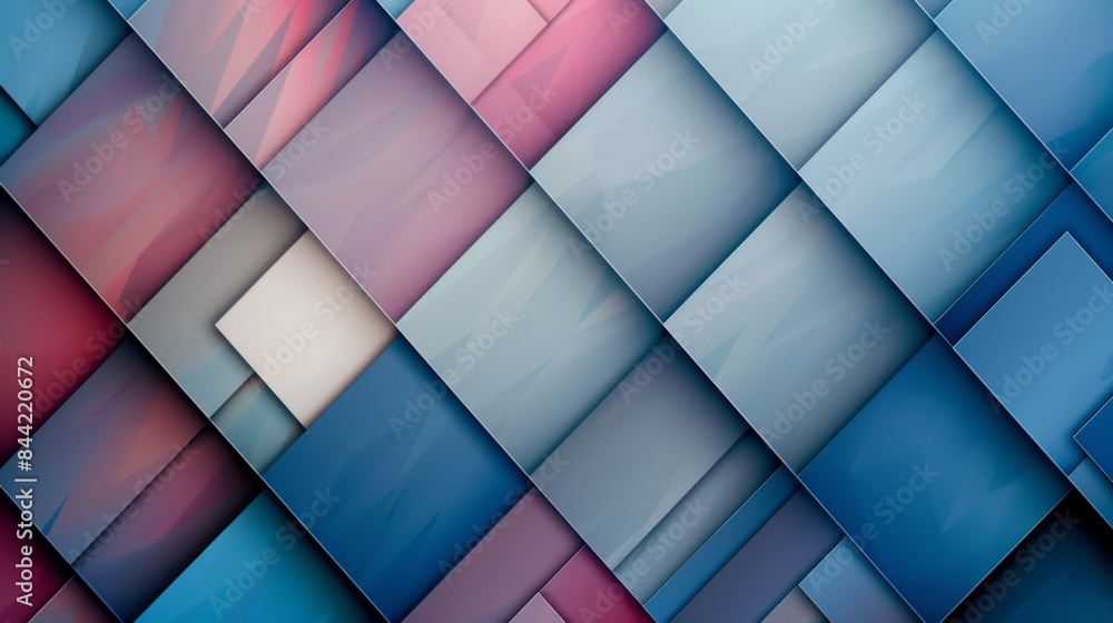 Grid layout of diamond-shaped elements in contrasting colors modern and ...